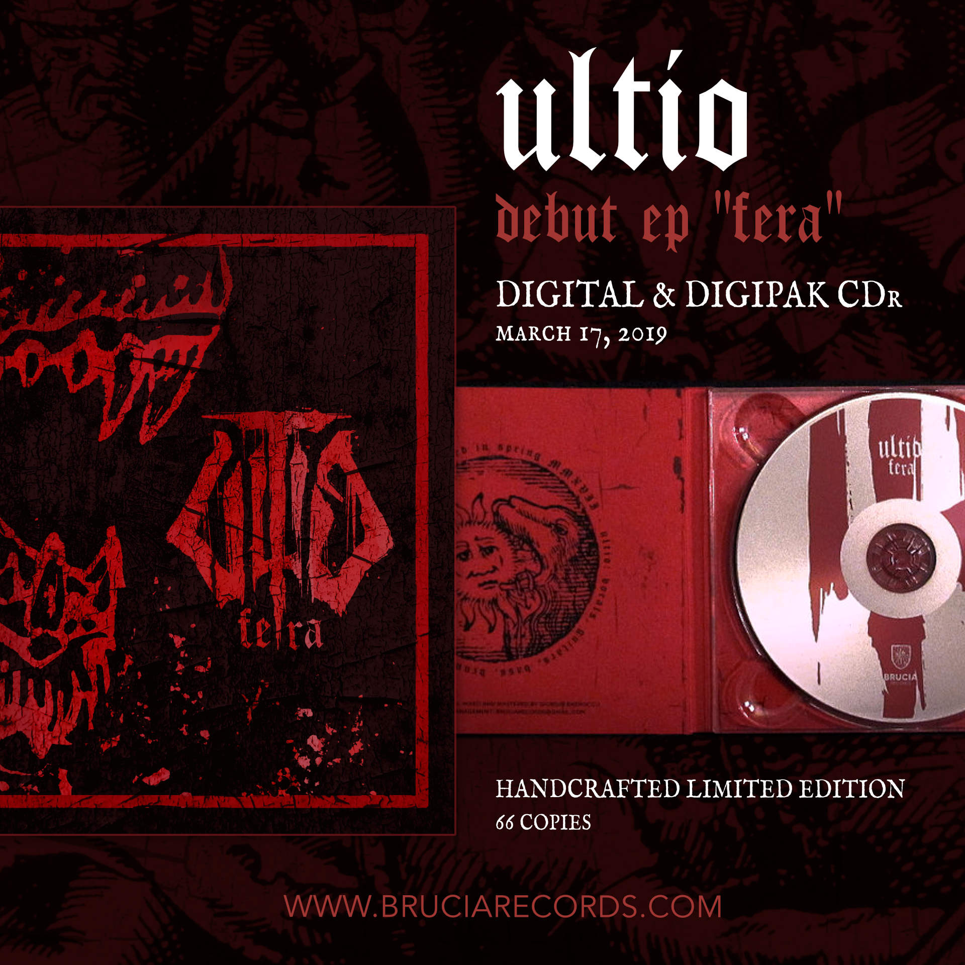 Ultio - Fera | Brucia Records